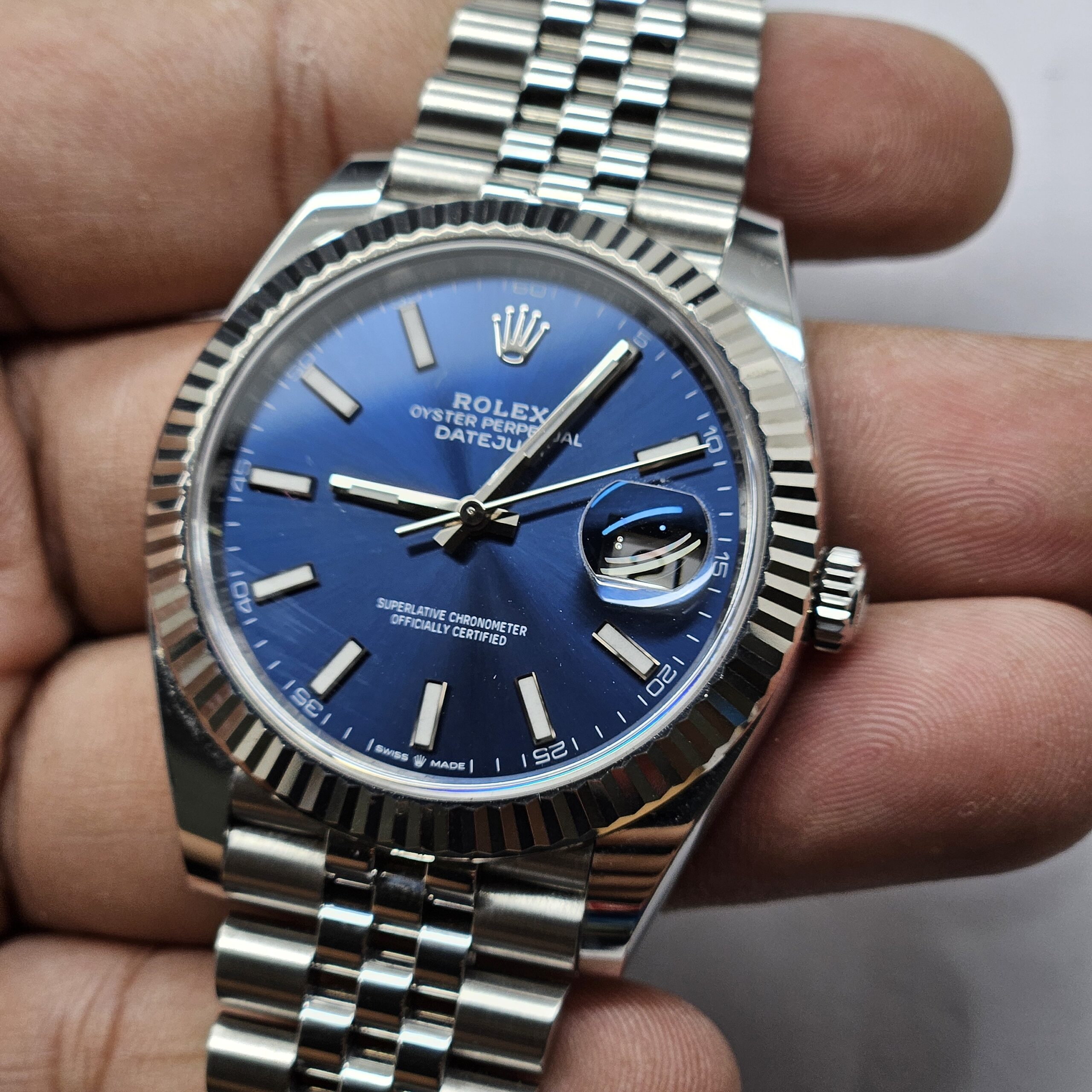 Rolex Datejust II Blue Dial – Dchronograph Official Store